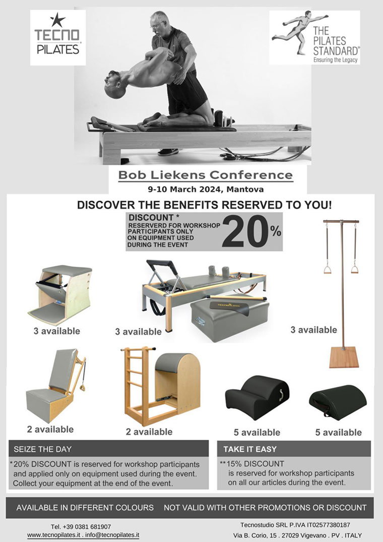 Bob Liekens Classical Pilates Conference 2024 – TecnoPilates ...
